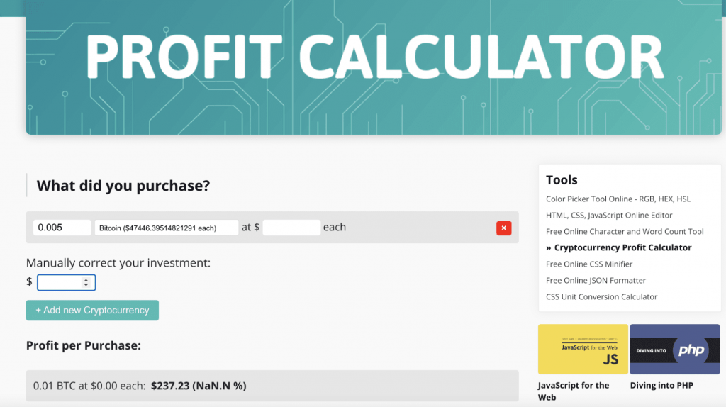 Crypto Gains with the Ultimate Profit Calculator