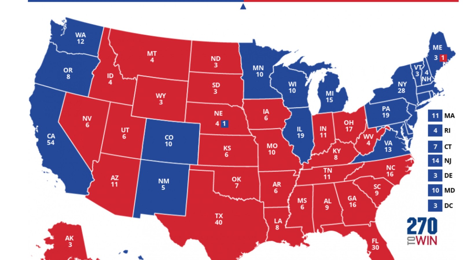 USA Election Map: Understanding Its Role and Importance in Presidential ...